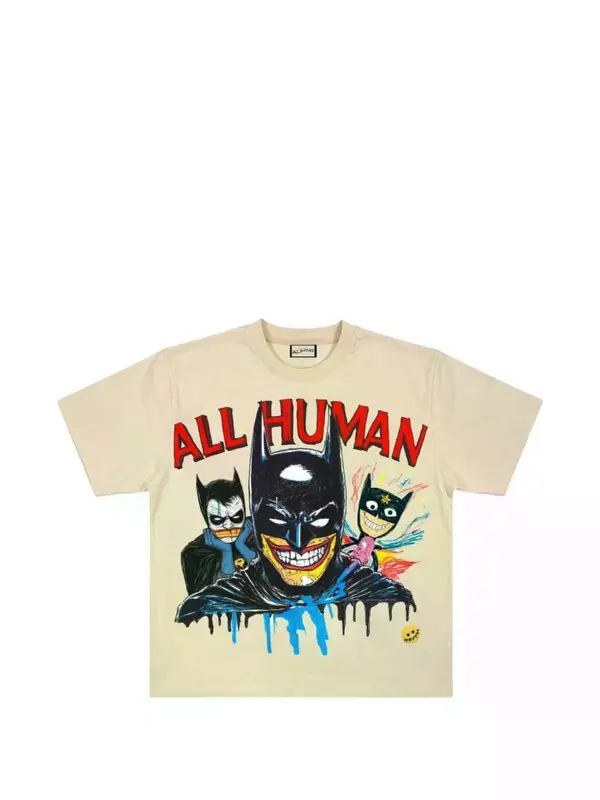 ALL HUMAN Dark Knight Graphic-print T-shirt