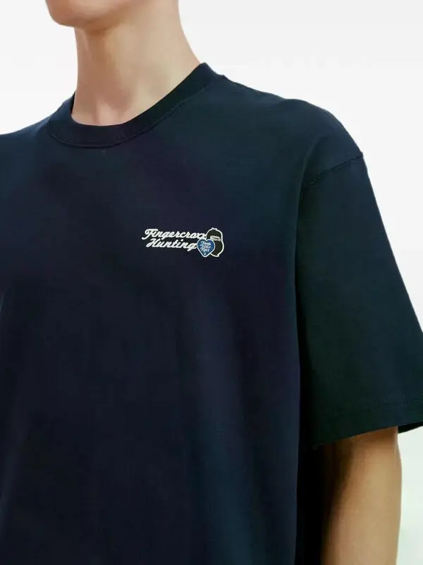 FINGERCROXX Logo-print Cotton T-shirt
