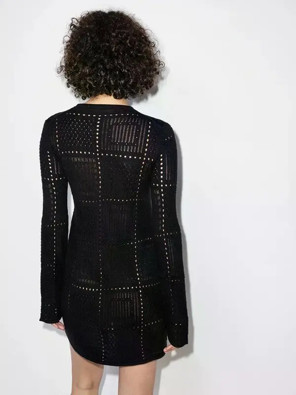 Chloé Panelled Knitted Dress