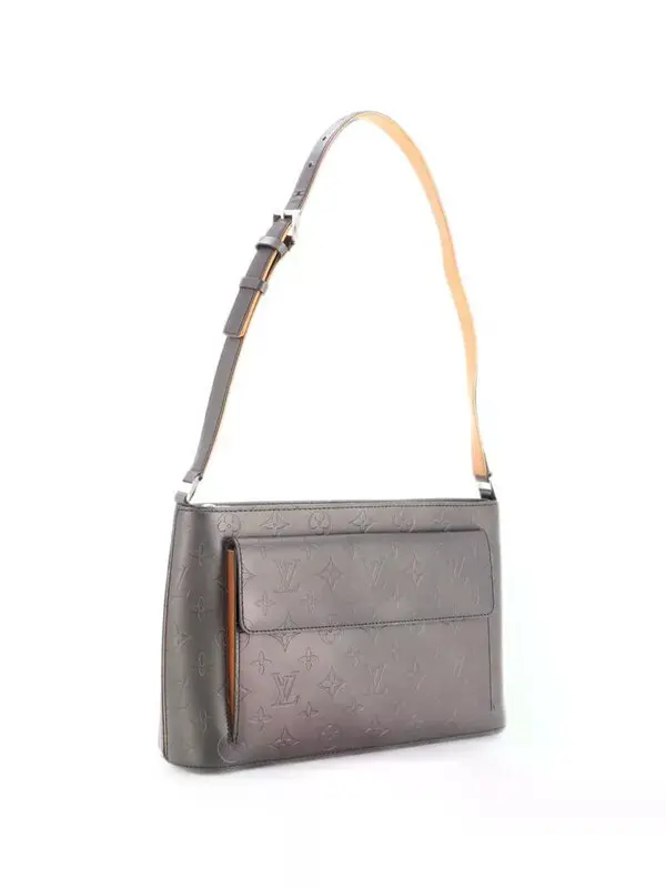 LOUIS VUITTON Mat Allston Handbag Monogram Vernis Shoulder Bag