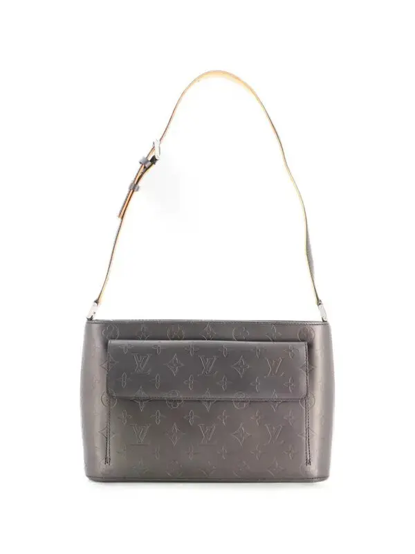 LOUIS VUITTON Mat Allston Handbag Monogram Vernis Shoulder Bag