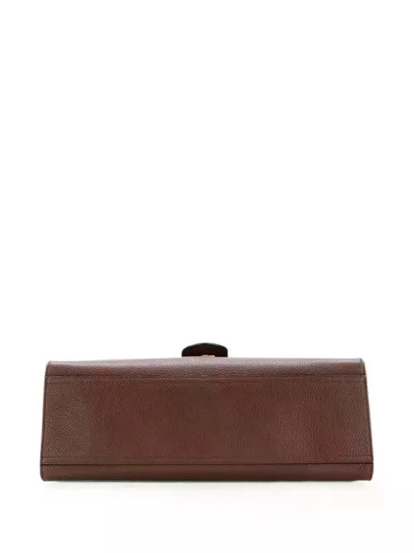 Gucci Gg Marmont Top Handle Bag Leather Medium Satchel