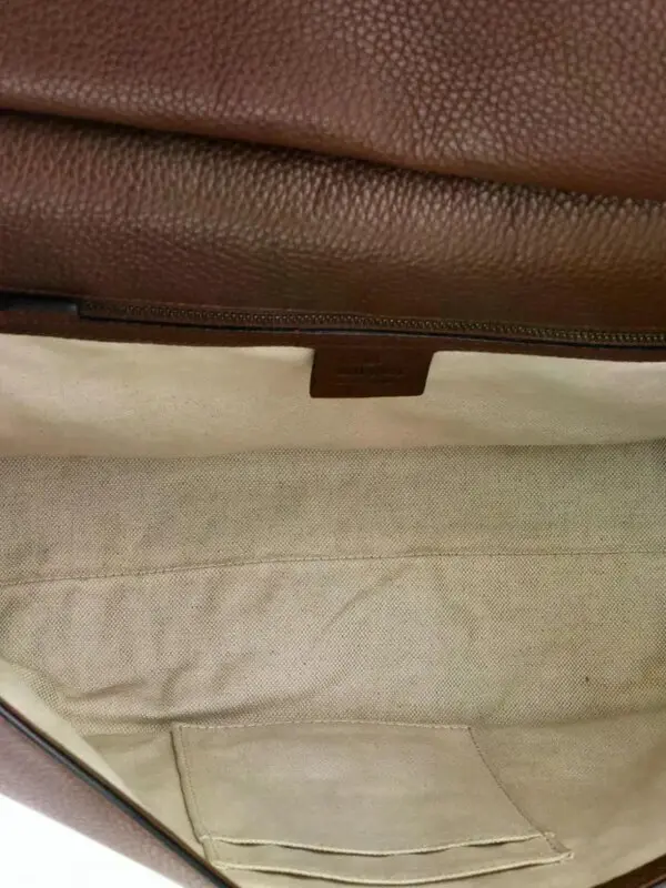 Gucci Gg Marmont Top Handle Bag Leather Medium Satchel