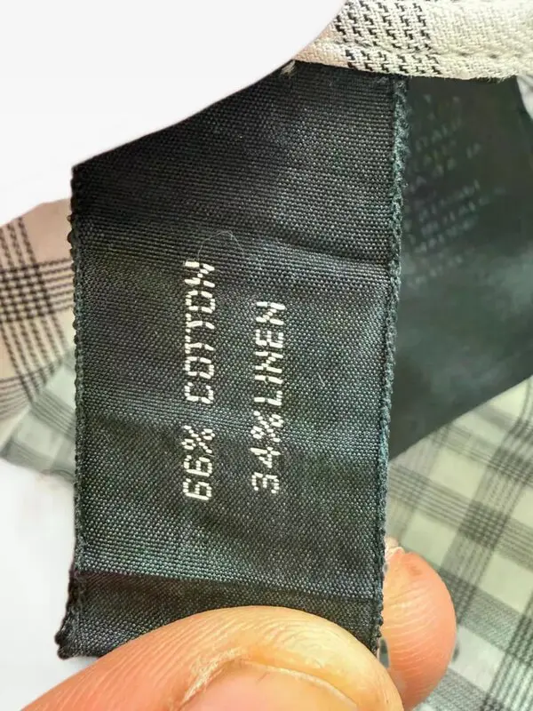 TOM FORD Gingham Button-down Shirt