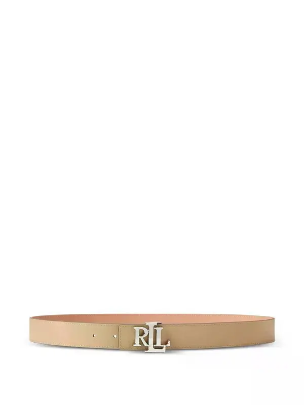 Ralph Lauren Logo-plaque Reversible Belt - Neutrals