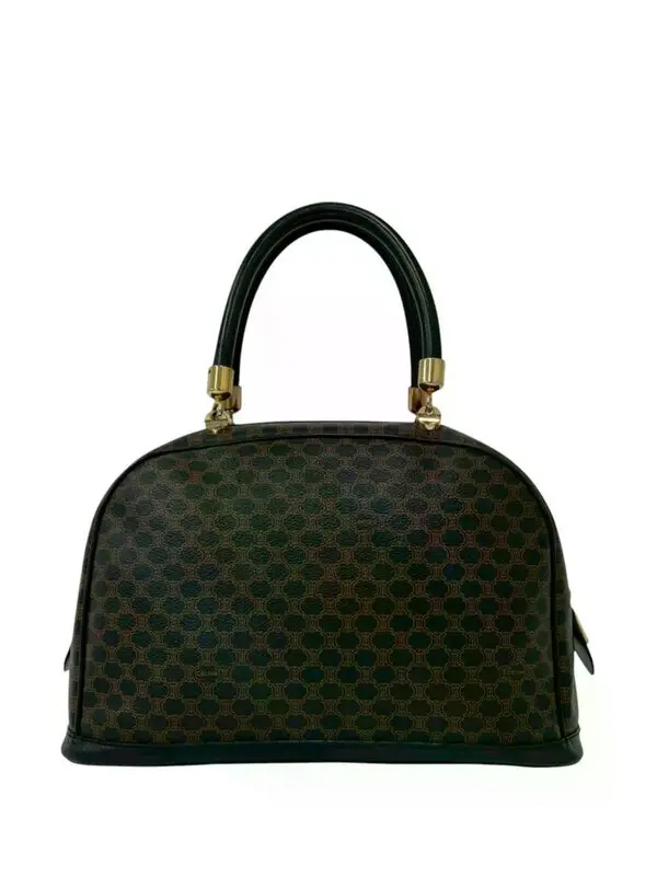 Celine 1998 Macadam Coated Canvas Handbag