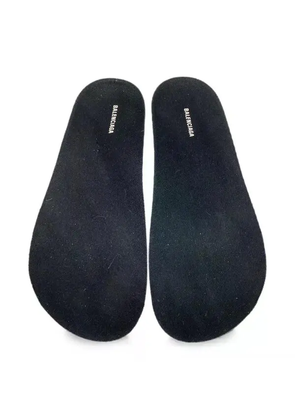 Balenciaga Crocs Faux-fur Boots