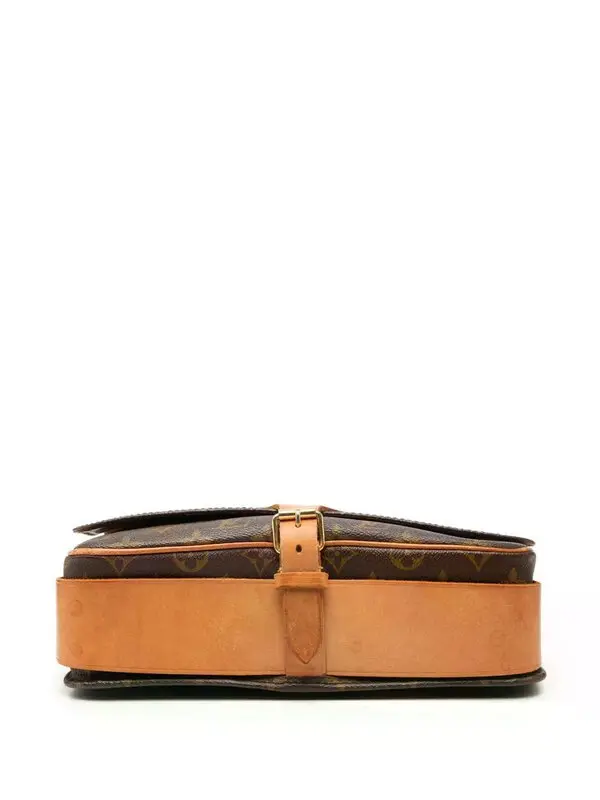 LOUIS VUITTON 1983 Monogram Cartouchiere Gm Crossbody Bag