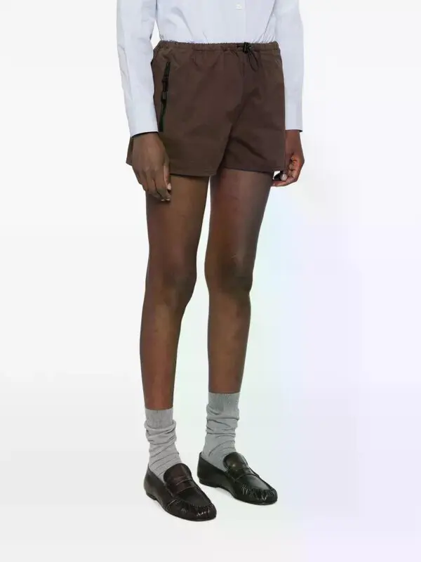 Miu Miu Logo-print Shorts