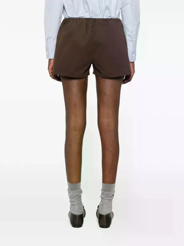 Miu Miu Logo-print Shorts