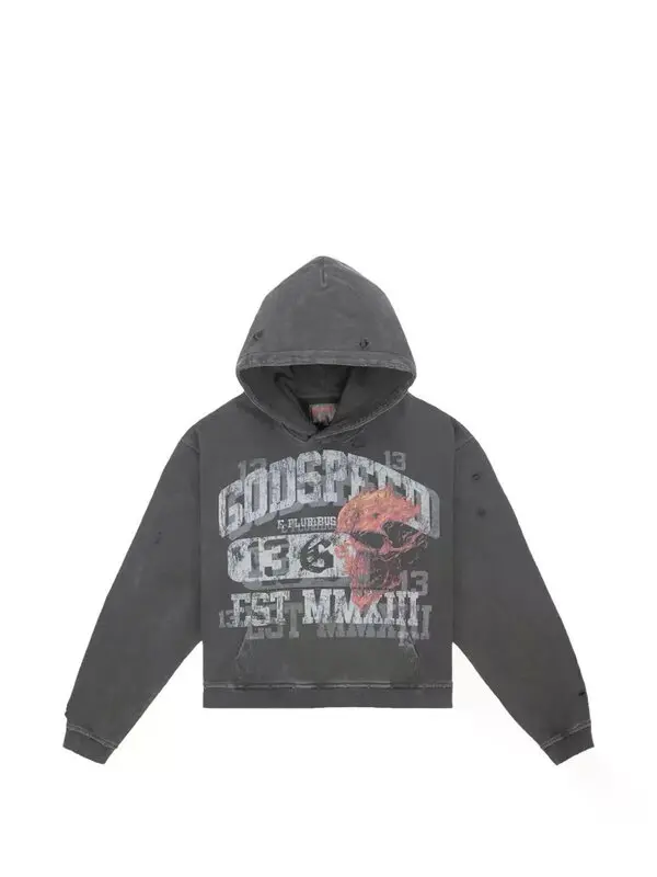 GODSPEED Seeing Double Graphic-print Hoodie
