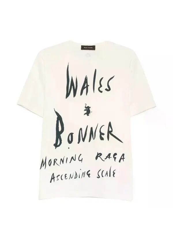 WALES BONNER Logo-print T-shirt