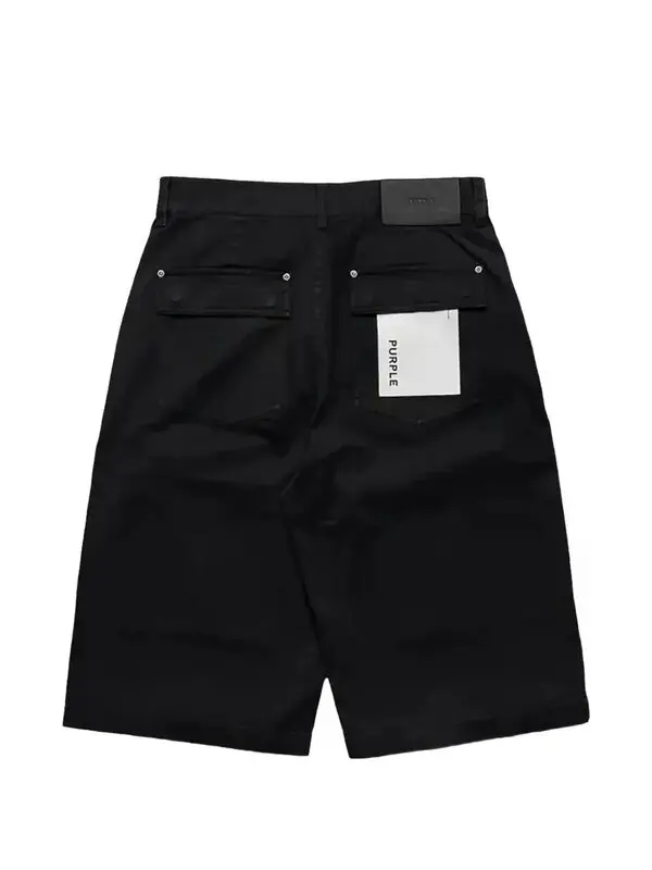 PURPLE BRAND Stone-wash Cargo Shorts