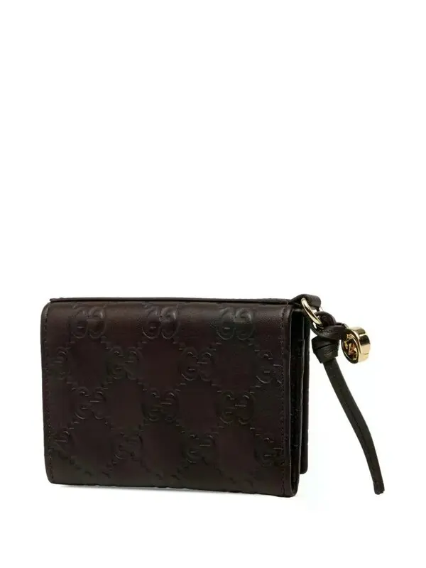 Gucci 2000-2015 Guccissima Flap Case Card Holder