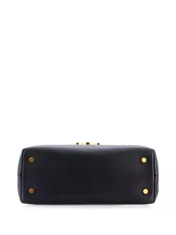 Celine Nino Top Handle Bag Leather Medium Satchel