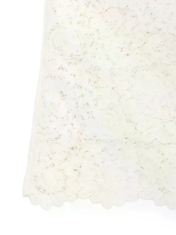 SEMICOUTURE Guipure Lace Sleeveless Top