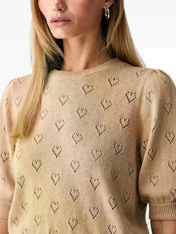 TWINSET Jumper With Heart Pattern