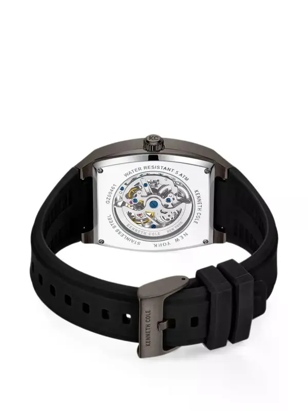 KENNETH COLE Skeleton Tonneau 43mm Watch
