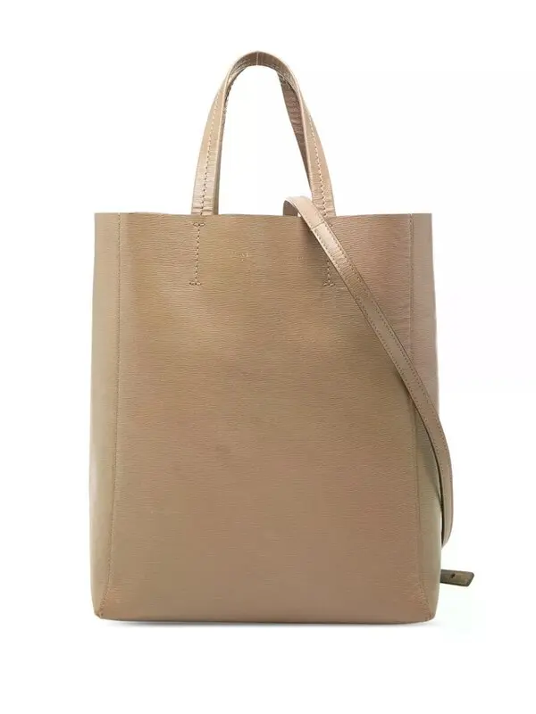Celine 2016 Small Grained Calfskin Vertical Cabas Tote Satchel