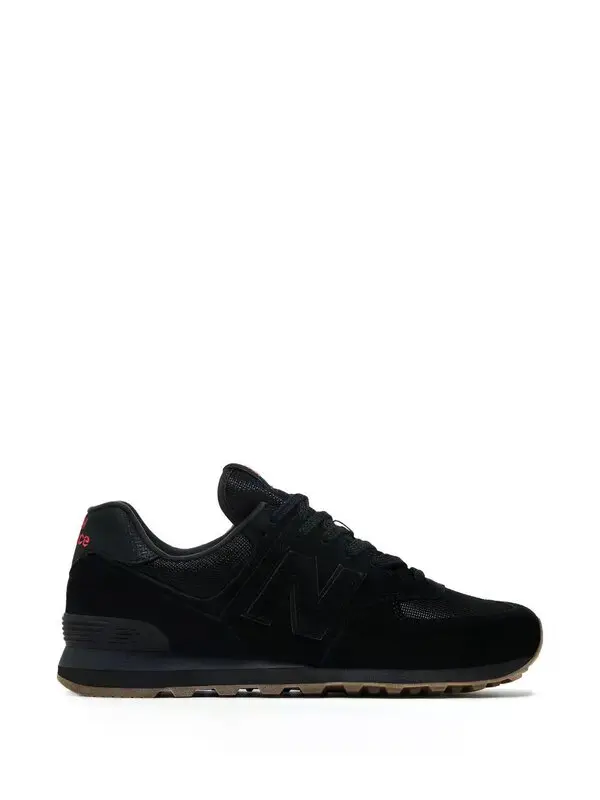 NEW BALANCE 574 Year Of The Horse Panelled Sneakers - Black