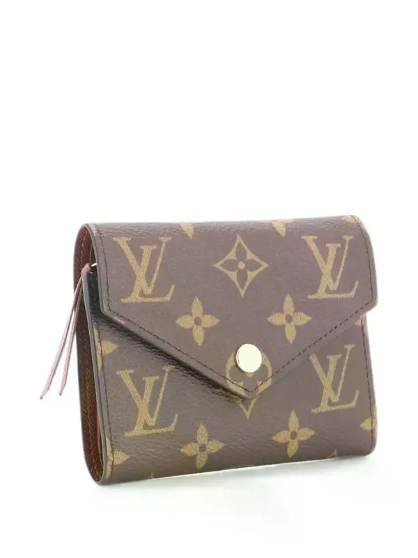 LOUIS VUITTON Victorine Wallet Monogram Canvas Small Wallets - Brown