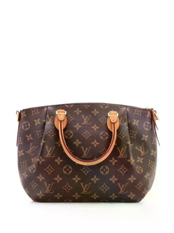 LOUIS VUITTON Turenne Handbag Monogram Canvas Pm Satchel - Brown