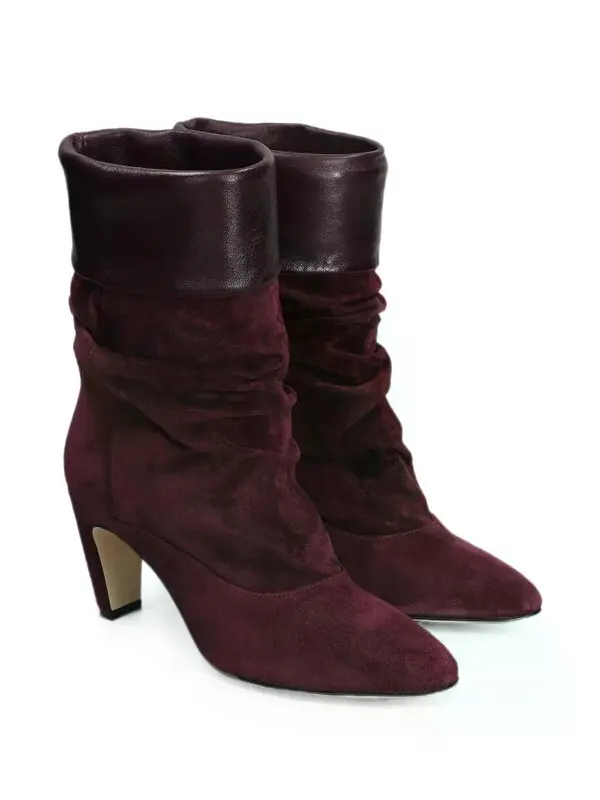THE SELLER Suede Ankle Boots