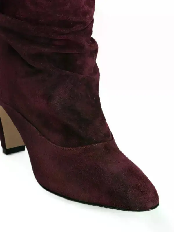 THE SELLER Suede Ankle Boots