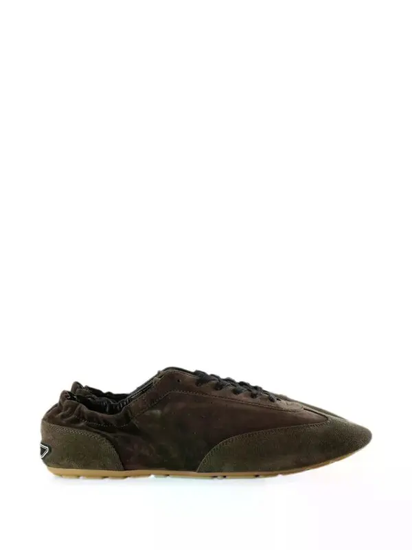 Saint Laurent Lewis Suede Sneakers