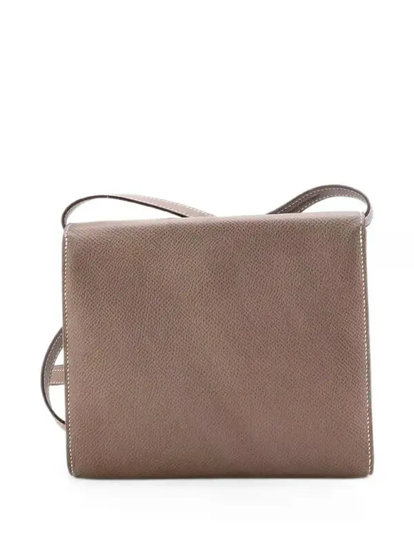 Hermès Clic Wallet On Strap Epsom 16 Shoulder Bag