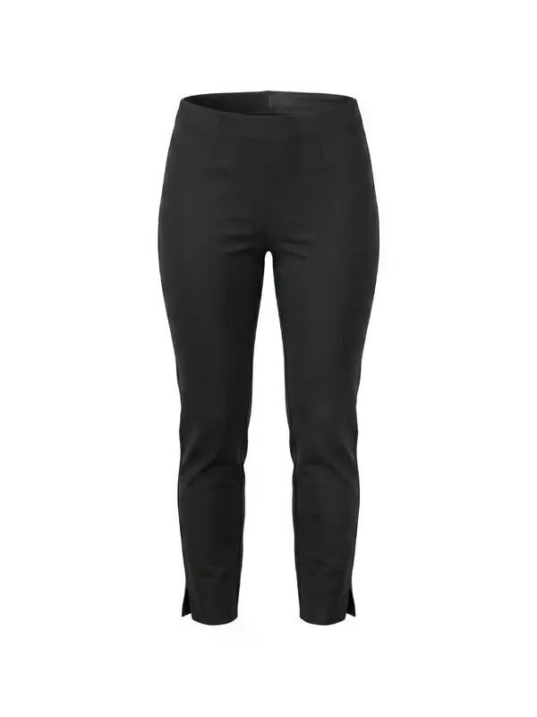 Seductive Sabrina Slit-hem Trousers
