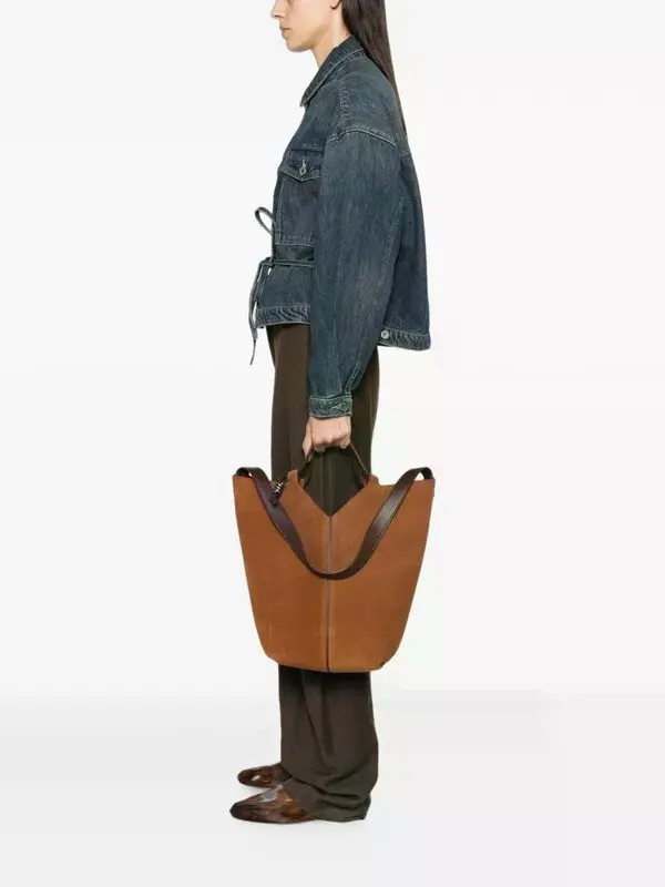 Hereu Riba Suede Tote Bag