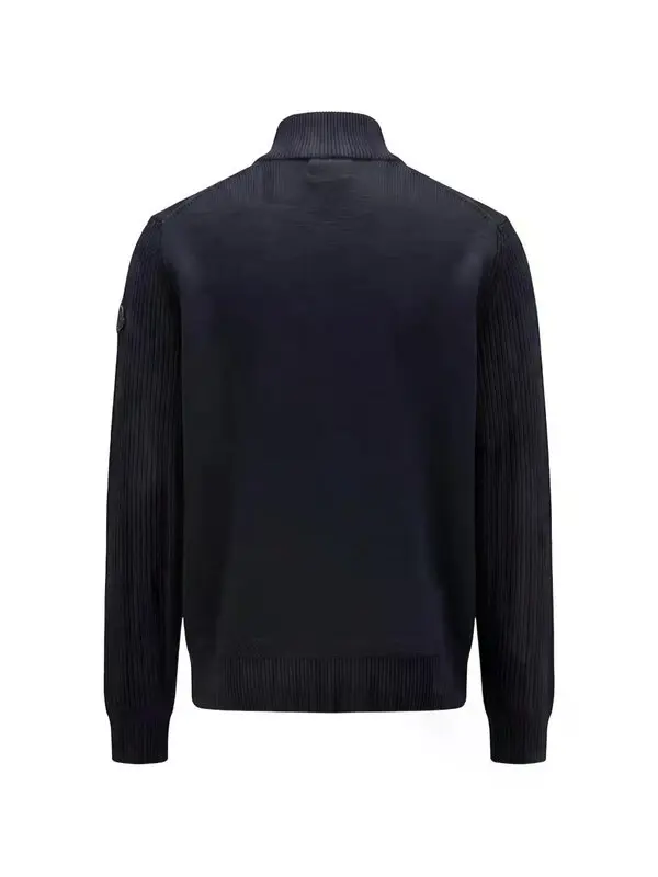 Moncler Wool & Cashmere Zip-up Cardigan