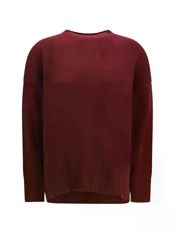 ALLUDE Crew-neck Cashmere Sweater