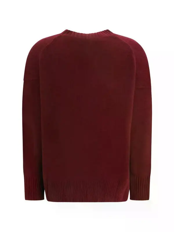 ALLUDE Crew-neck Cashmere Sweater