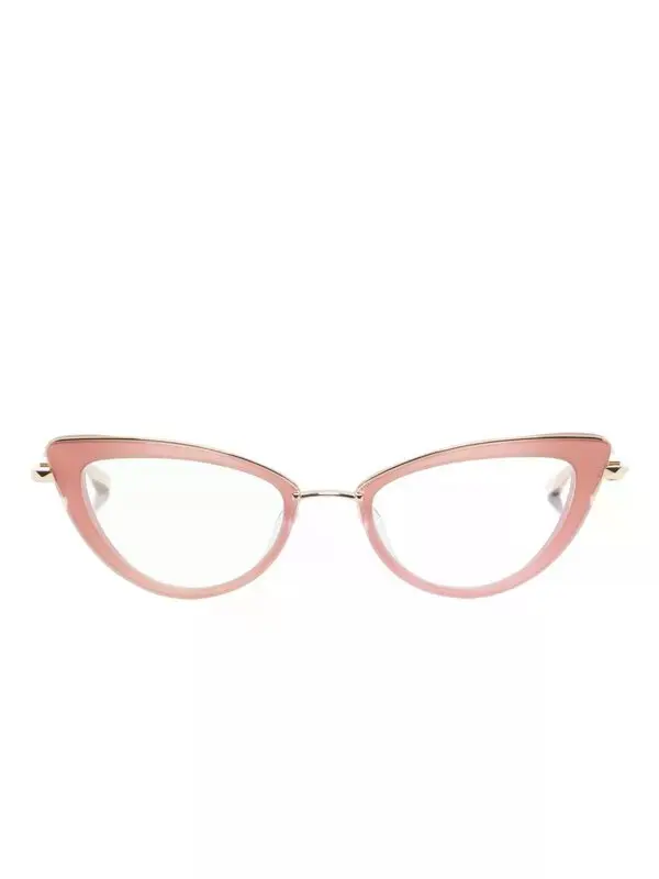 Valentino Garavani V Daydream Cat-eye Glasses - Gold