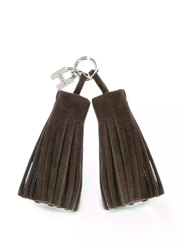Hogan Woven Tie Tassels - Brown