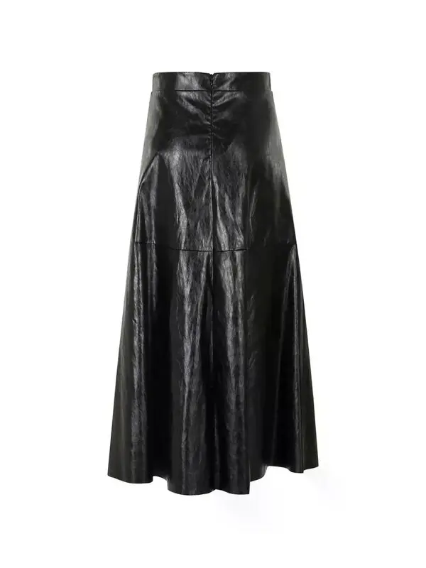 Federica Tosi Crinkled-effect A-line Skirt