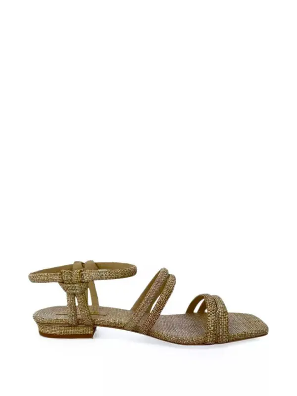 Cult Gaia Ankle-strap Flat Sandals