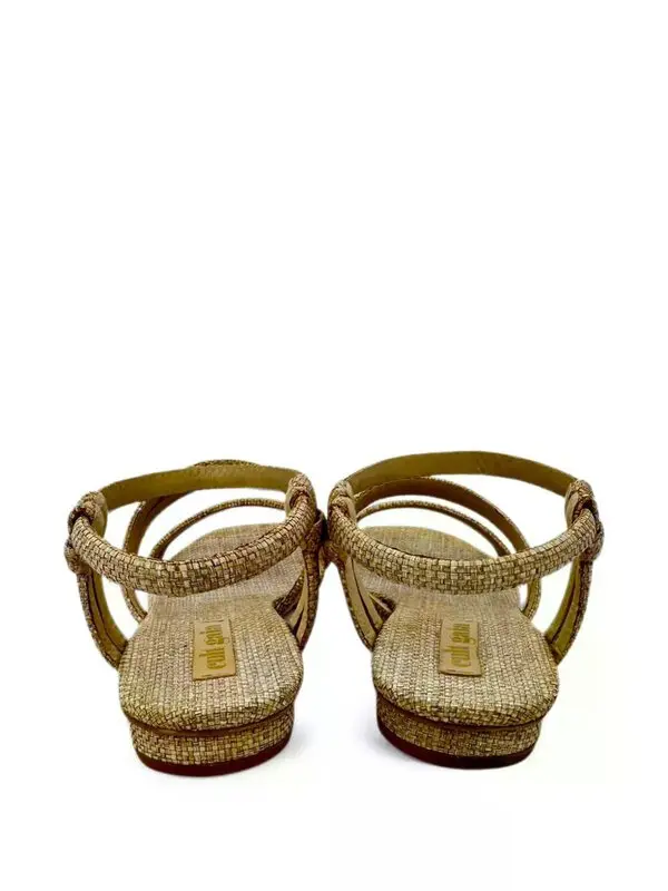 Cult Gaia Ankle-strap Flat Sandals