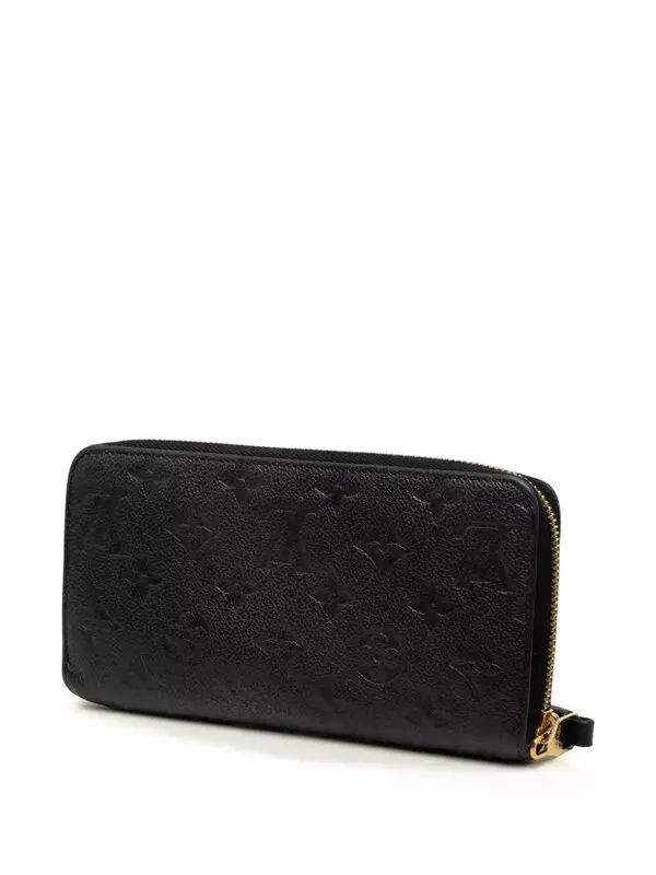 LOUIS VUITTON 2019 Monogram Empreinte Zippy Wallet Long Wallets