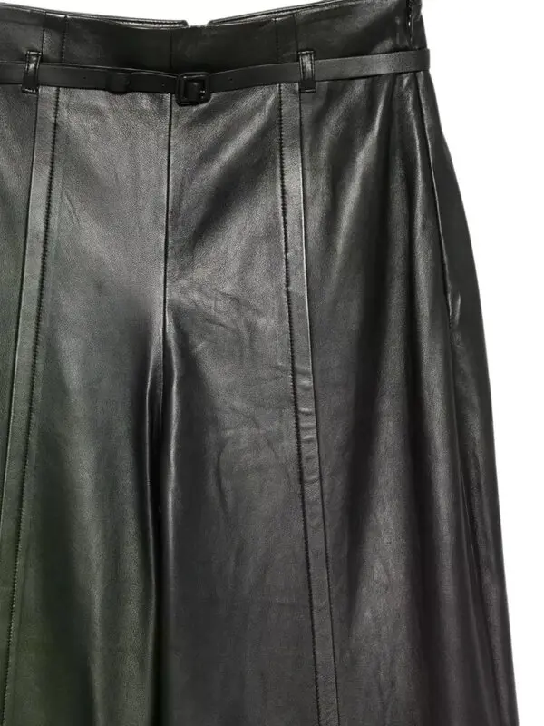 Emporio Armani Belted Panelled Trousers