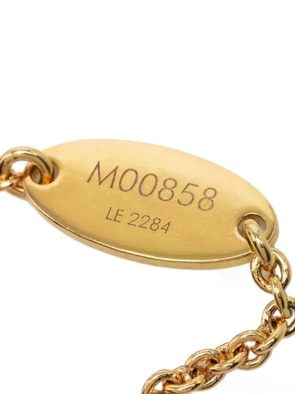 LOUIS VUITTON 2024 Plated Essential V Bracelet Costume Bracelet