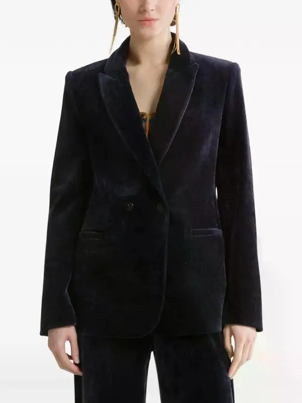 FORTE_FORTE Double-breasted Blazer