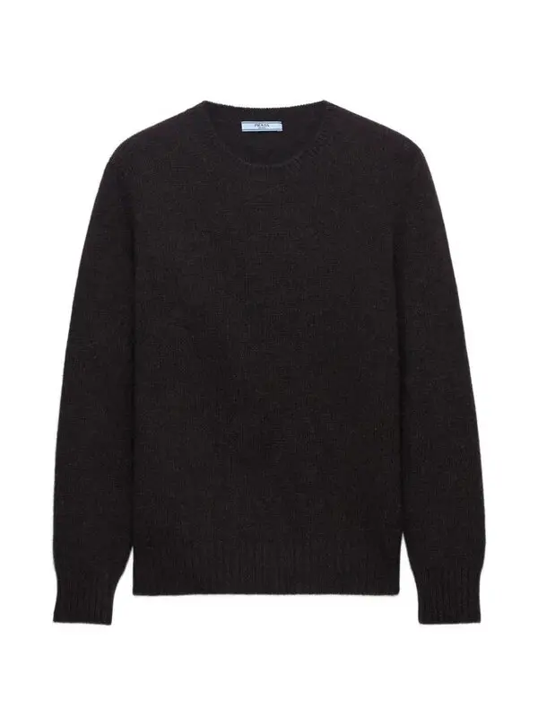 Prada Wool And Cashmere Crew-neck Sweater