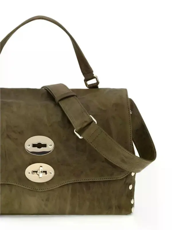 ZANELLATO Postina Officina Stud-embellished Shoulder Bag