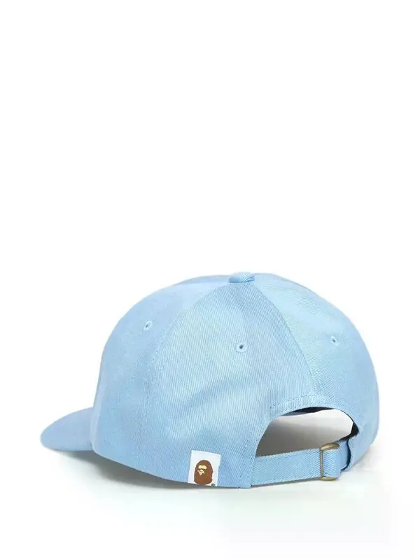 A BATHING APE Patched-panel Cap - Blue