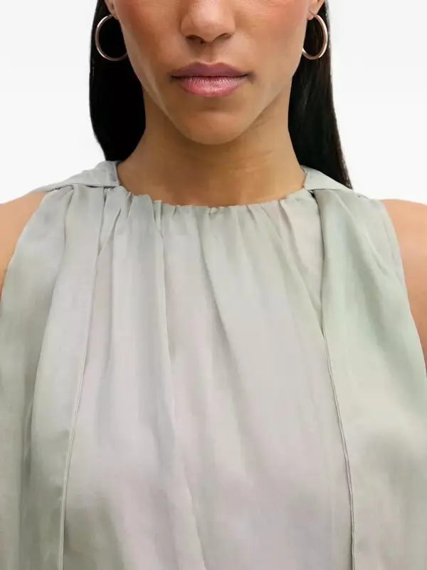 ISABELLE BLANCHE Draped Sleeveless Top