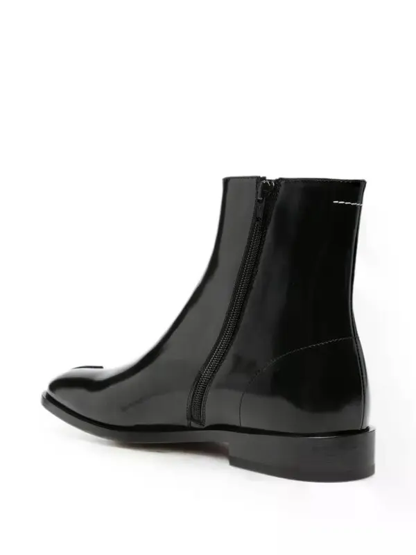 MAISON MARGIELA Almond-toe Ankle Boots