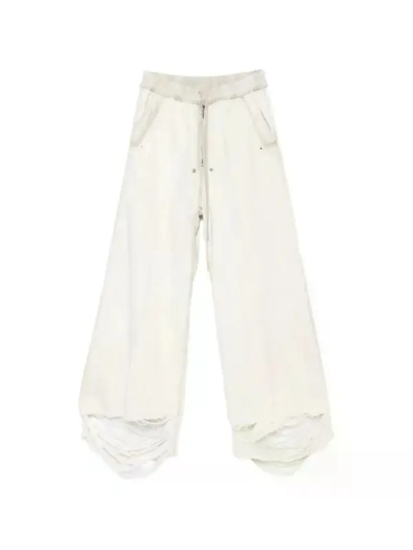 Rick Owens Bela Wide-leg Trousers - White